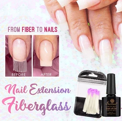 NAIL EXTENSION FIBERGLASS KIT