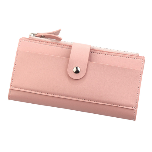 Ladies Long Wallet Zipper Clasp