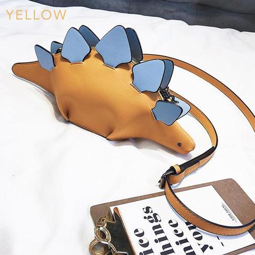 DINOSAUR SHAPED HANDBAGS (Stegosaurus)