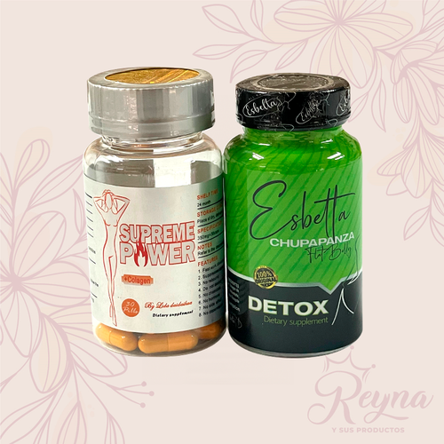KIT SUPREME POWER (ESBELTA CHUPAPANZA DETOX)