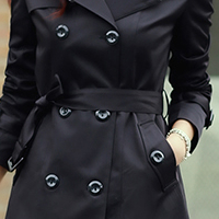 Black Spring Coat (Beautiful)