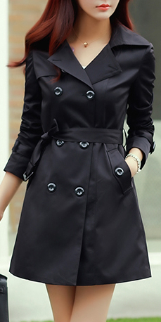 Black Spring Coat (Beautiful)