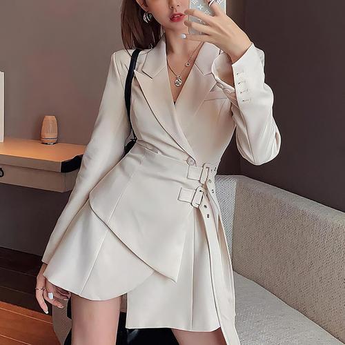 Apricot Work Office Blazer Coat (Elegant)