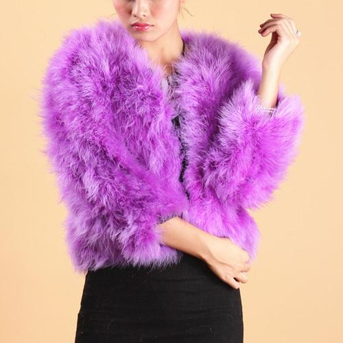 Purple Spring Fur Jacket (Beautiful)