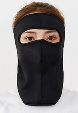 Black Whole Face Cover Mask Reusable (Washable)