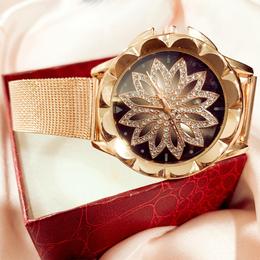 Quartz Pink Strap Watch