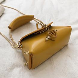 Very Small Yellow Purse With Circle Handle (Cute)