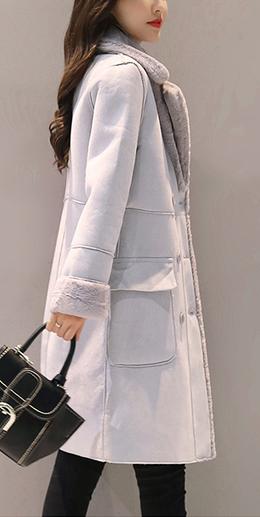 White Long Winter Coat (Beautiful)