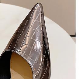 Celeste's Sophisticated Snake Pumps