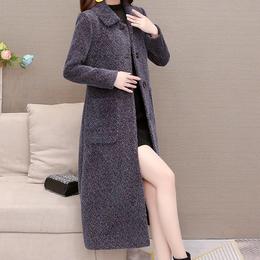 Spring Gray Blue Long Coat (Beautiful)