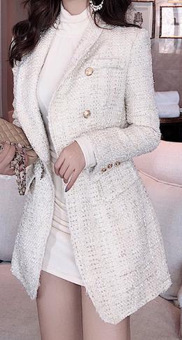 White Spring Coat (Beautiful)