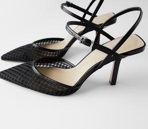 Black Pointed Stiletto Heels (Sexy)