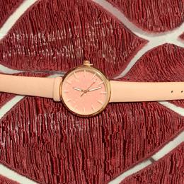 Light Pink Sparkle Strap Watch