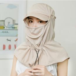 Beige Veil Face Cover With Cap (Cute)