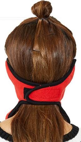 Thick Red Face Cover mask (Cute)