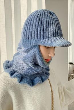 Blue Winter Balaclava Face Cover (Cute)