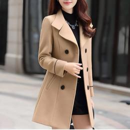 Ava Stylish Beige Spring Coat