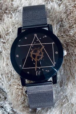 Quartz Black Strap Watch