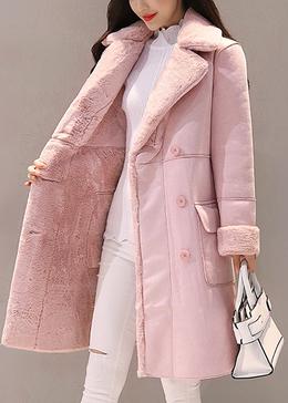 Pink Long Winter Coat (Beautiful)